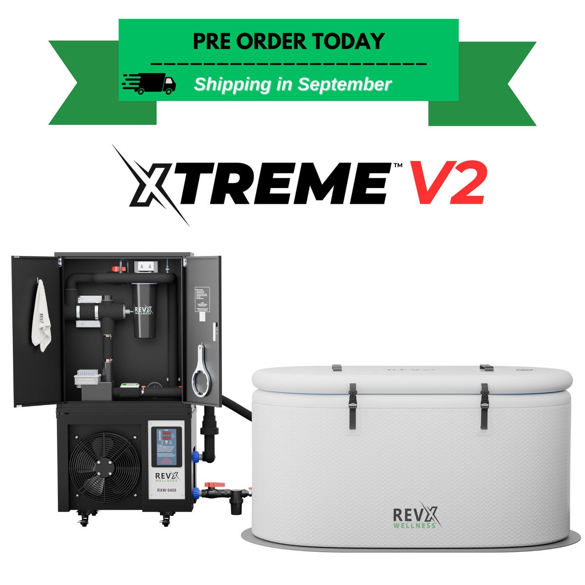 RevX XTREME V2 Tub Classic Bundle – RevX Wellness